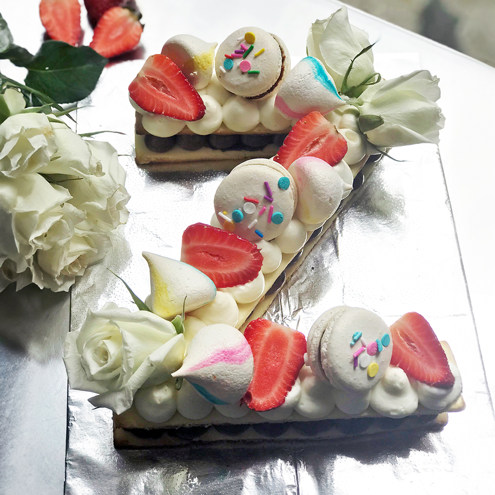 Custom Letter Cake Stacks – Marie Bakery and Cafe